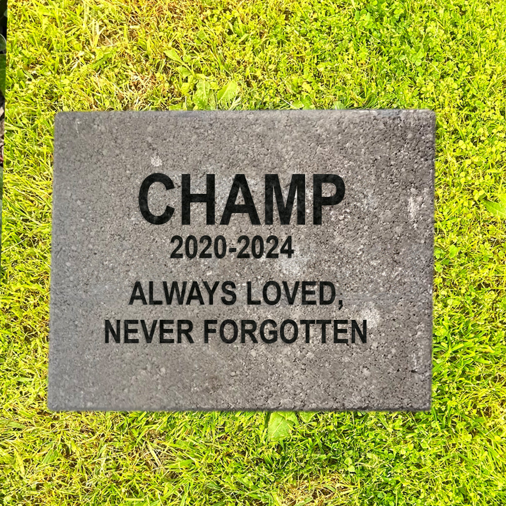 Paving Stone Headstones